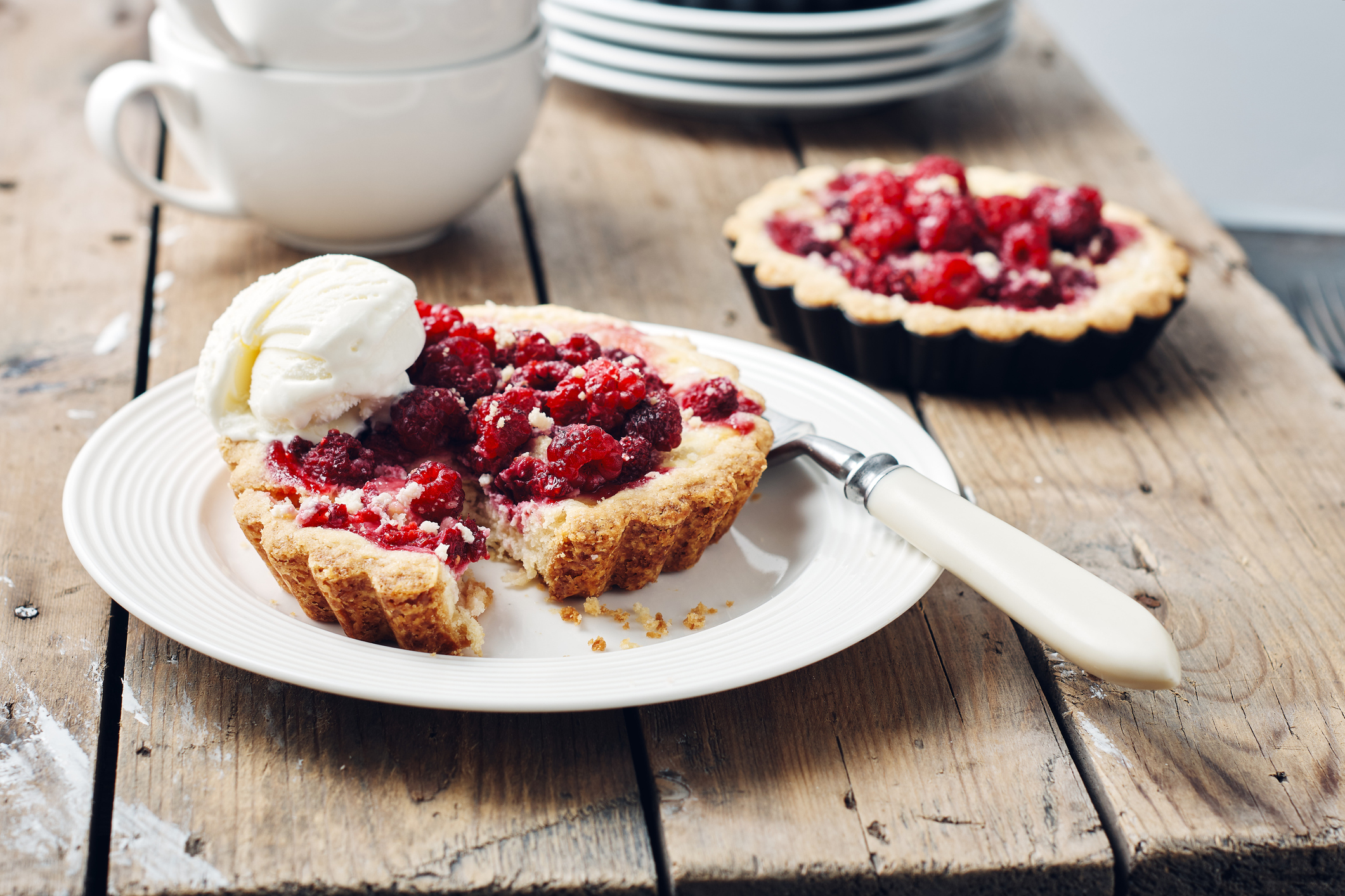 Recette : tarte à la rhubarbe et aux framboises - Nord Info